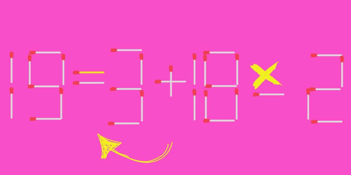 Can You Solve This Incorrect Matchstick Puzzle in Just One Move?